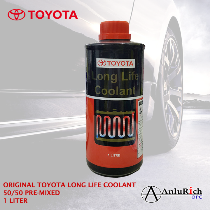 ORIGINAL TOYOTA LONG LIFE COOLANT 50/50 PRE-MIXED 1Liter Part No: 088891L | Lazada PH