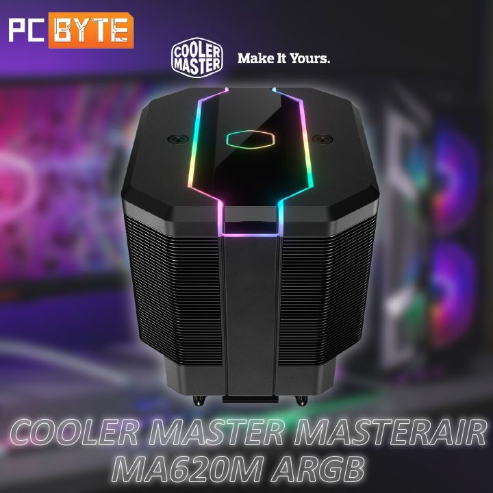Cooler Master MasterAir MA620M ARGB Dual Tower Heatsink (Intel /AMD ...