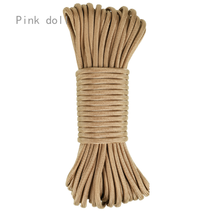 Pink Doll 5M Nylon 9-core Umbrella Rope Outdoor Survival Emergency Wind ...