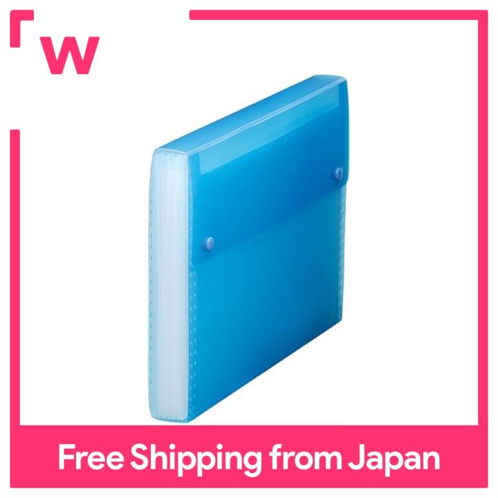 KINGJIM Document File Simples A4 2288TSP Blue | Lazada PH