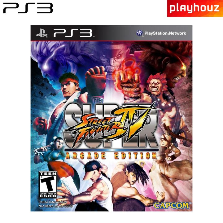 PS3 Super Street Fighter IV Arcade Edition [R3] SF 4 (Brand New ...