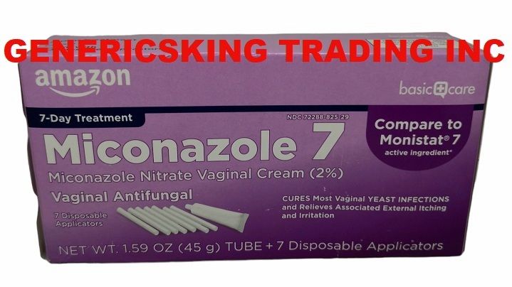 Basic Care Miconazole 7 Day Antifungal Vaginal Cream 45g (Vaginal Yeast ...