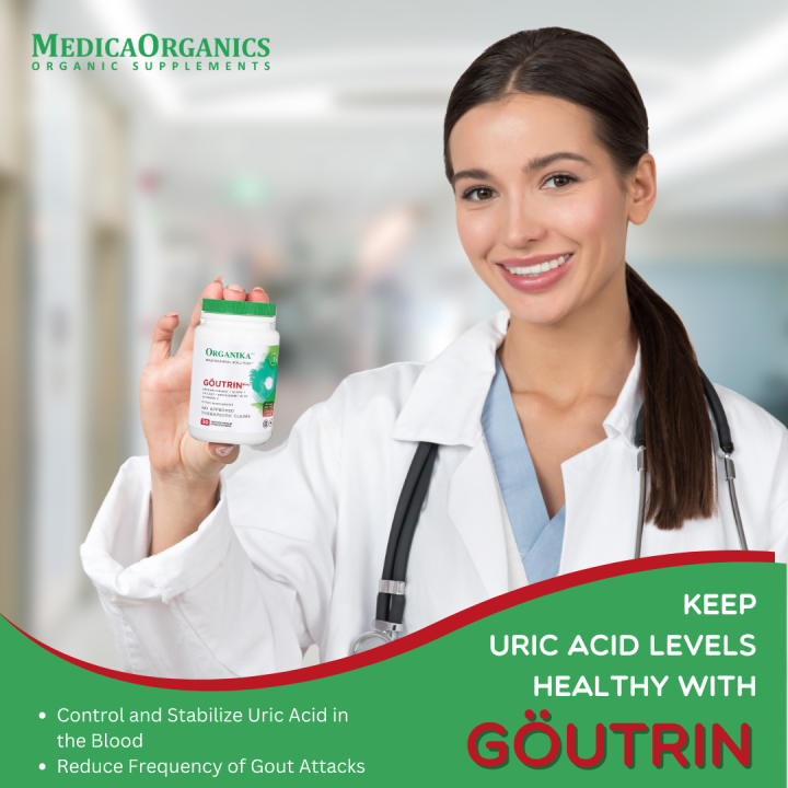 Organika Goutrin for Gout From Canada Anti-Gout All Natural Gout Pain ...