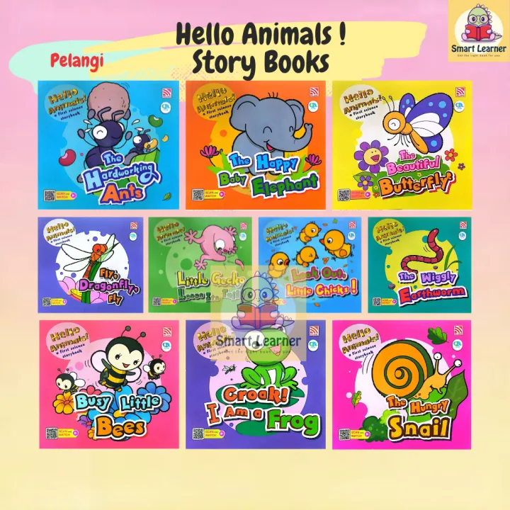 [SB] Hello Animals Science Story Books Children Buku Cerita | Lazada