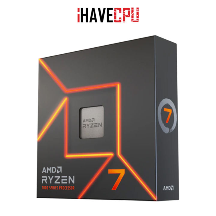 iHAVECPU CPU (ซีพียู) AMD AM5 RYZEN 7 7700X 4.5 GHz 8C 16T | Lazada.co.th
