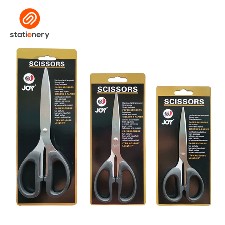 Joy Scissors with Handle - 3 Pairs per Pack | Lazada PH