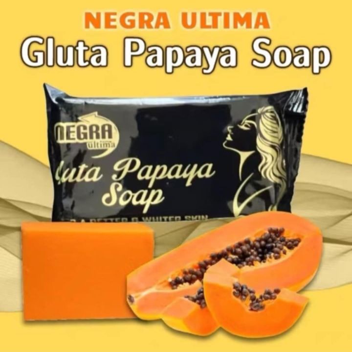 NEGRA Ultima Gluta Papaya Soap 70g | Lazada PH