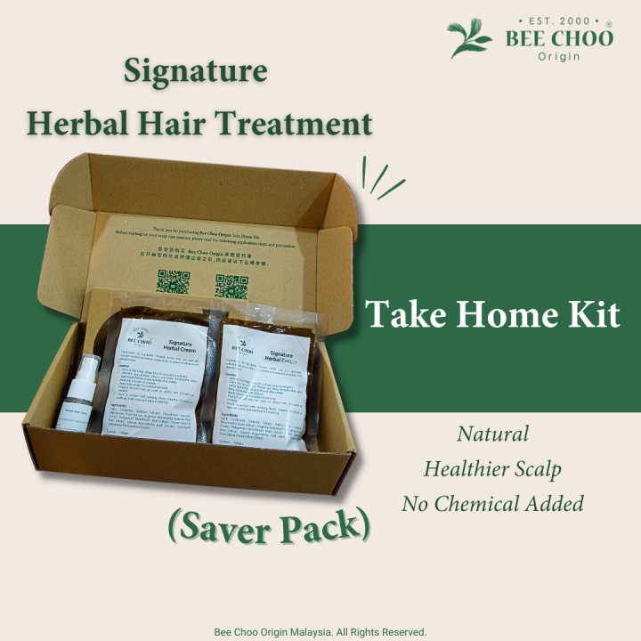 Bee Choo Origin - Take Home Kit Saver Pack (Herbal Hair Treatment) | Lazada