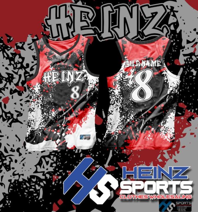 Full sublimation jersey (Customize team name, surname and number ...