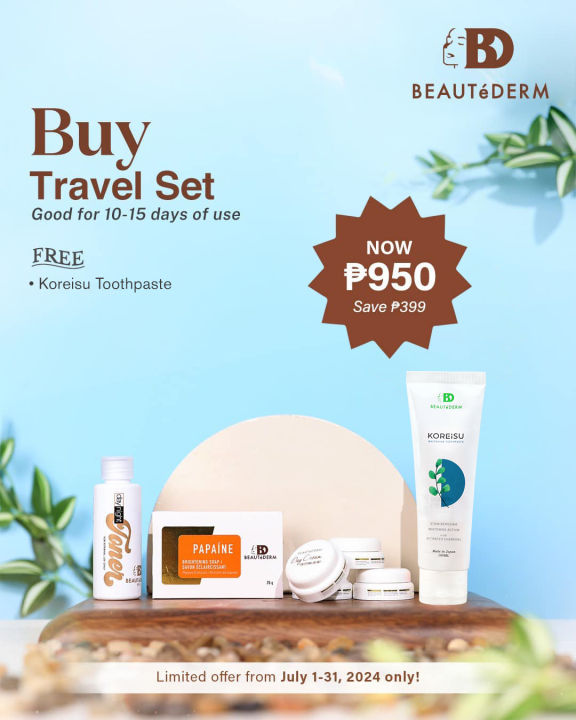 BEAUTEDERM SET PROMOS and FREEBIES | Lazada PH