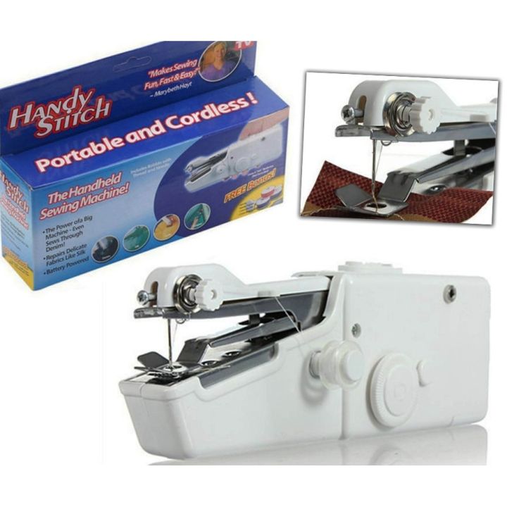 Handy Stitch Mini Portable Handheld Sewing Machine | Lazada