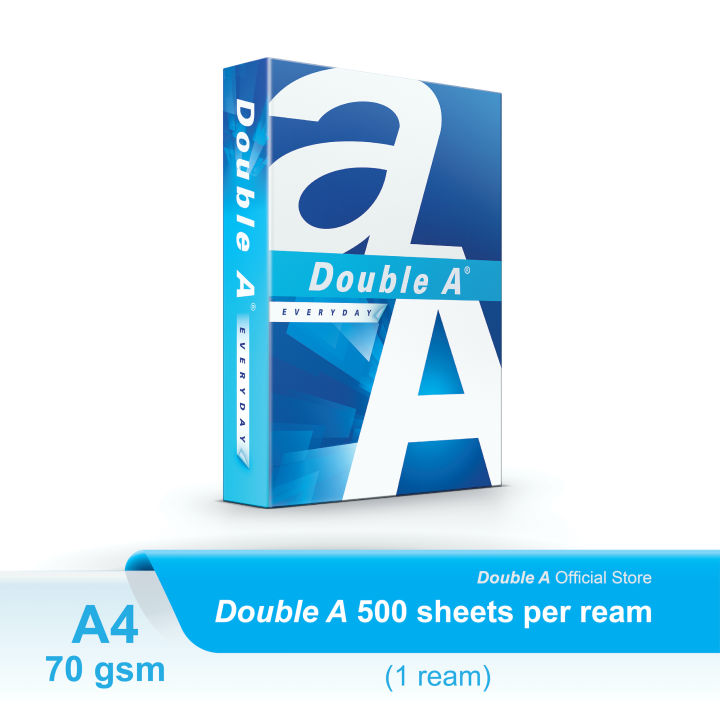 Double A A4 Paper 70gsm (1 ream) | Lazada
