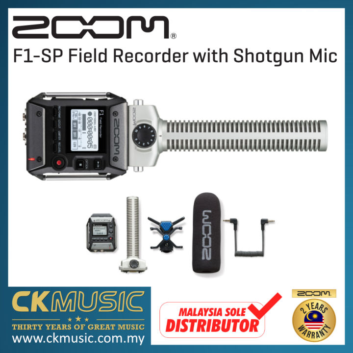 Zoom F1-SP - Field Recorder with Shotgun Mic | Lazada