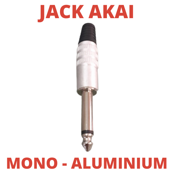 JACK AKAI MONO ALUMINIUM satuan AKAY MIC MIK MIKE COVER SAMBUNGAN RCA ...