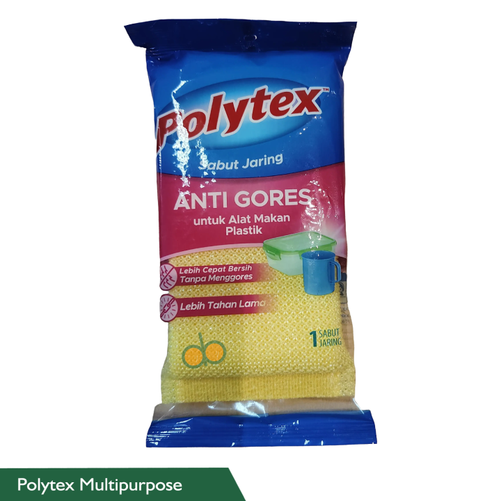 Sabut Sponge cuci piring Polytex anti gores sabut jaring | Lazada Indonesia
