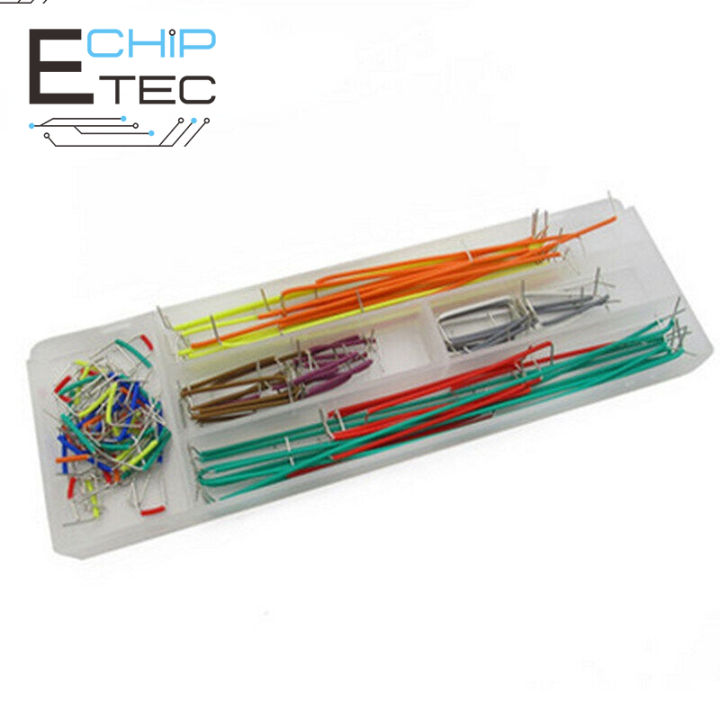 140 Pcs/Lot Solderless Breadboard Jumper Cable 22 AWG Solid Wire Kit ...
