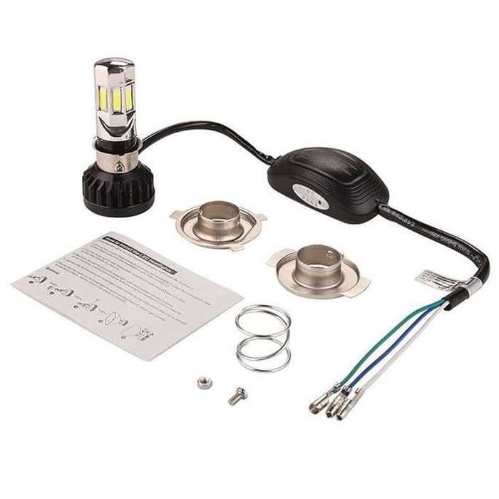 RTD Lampu LED Headlight Motor 35W H4 - M20E | Lazada Indonesia
