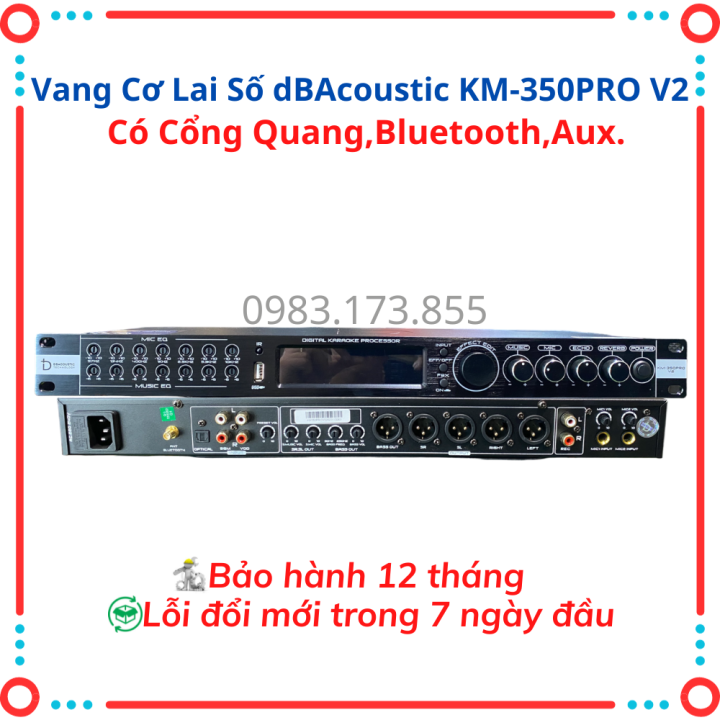 Vang cơ lai số dBAcoustic KM-350PRO V2 & Km320Plus(Chính H.ãng)Lh shop để nhận giá ưu đãi, trang ...