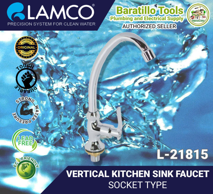 LAMCO PREMIUM QUALITY Regular And Flexible Gooseneck Faucets (Brass ...