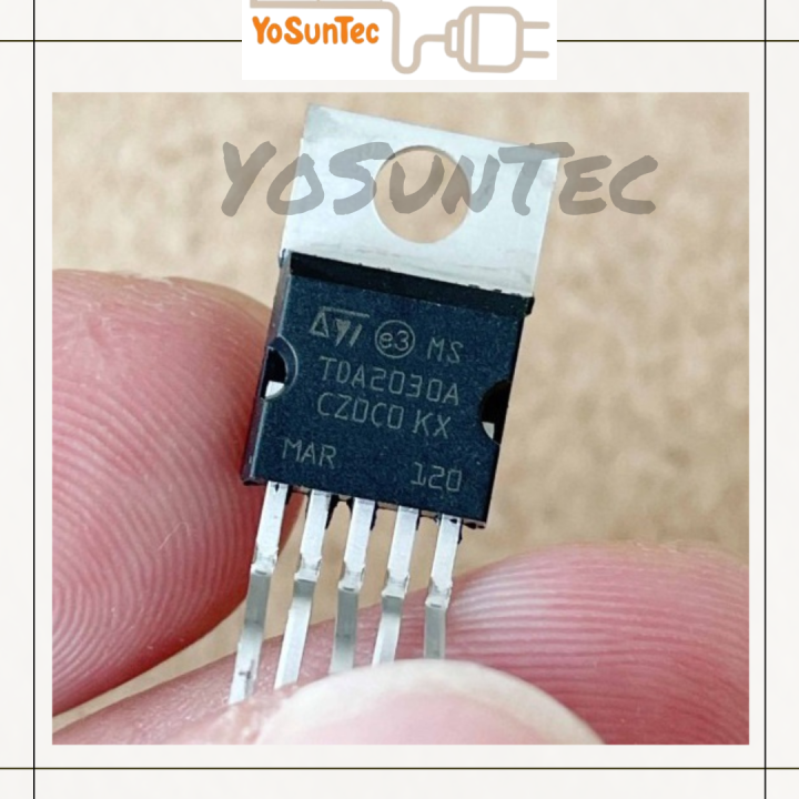 TDA 2030A II / TDA2030 A / TDA 2030 A IC / IC 2030 TDA Audio Amplifier ...