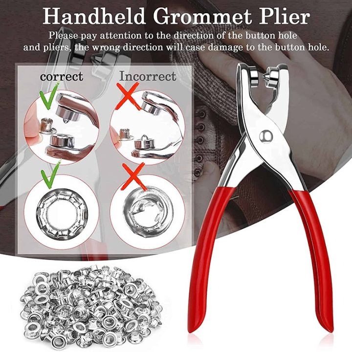 General Snap Pliers Fastener Press Button Fixing Tool Sewing Craft Kit ...