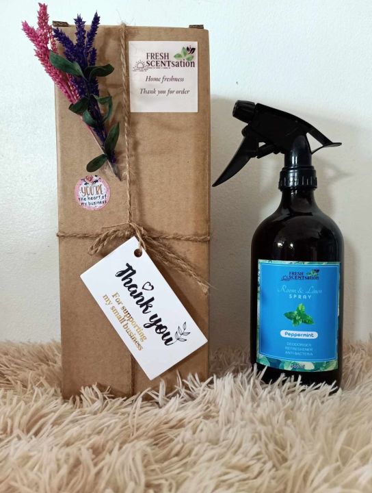 Peppermint Disinfectant Room Anti-Bacterial Home & Linen Spray By ...