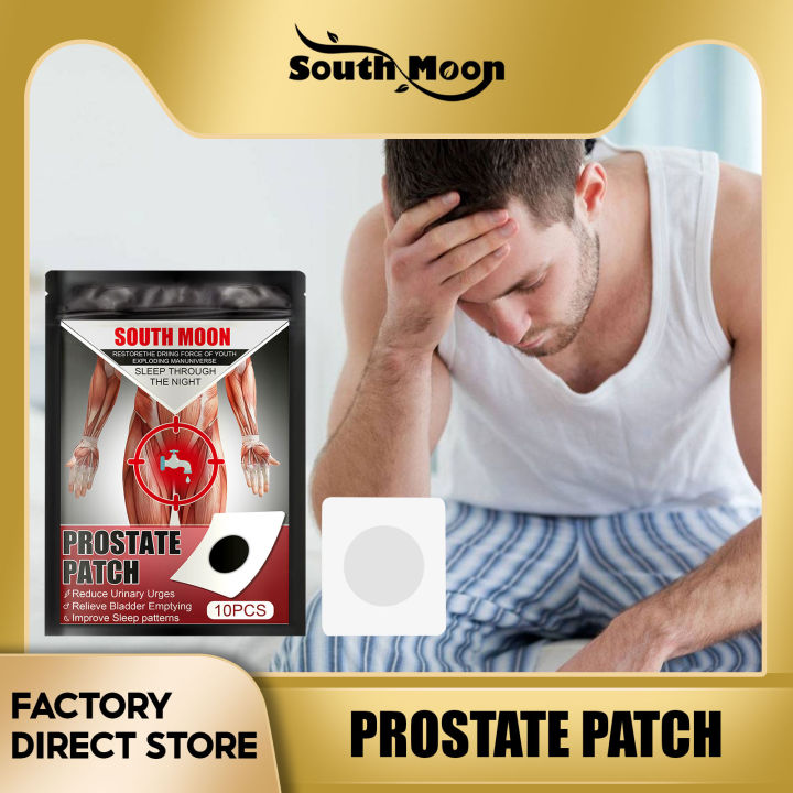 South Moon Prostate Patch 10Pcs Pain Relief Patch Treatment Of Prostatic Urinary Tract ...