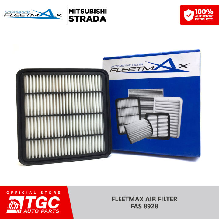 Fleetmax Air Filter / Air Cleaner Mitsubishi Strada Di-d Fuzion 2006 ...
