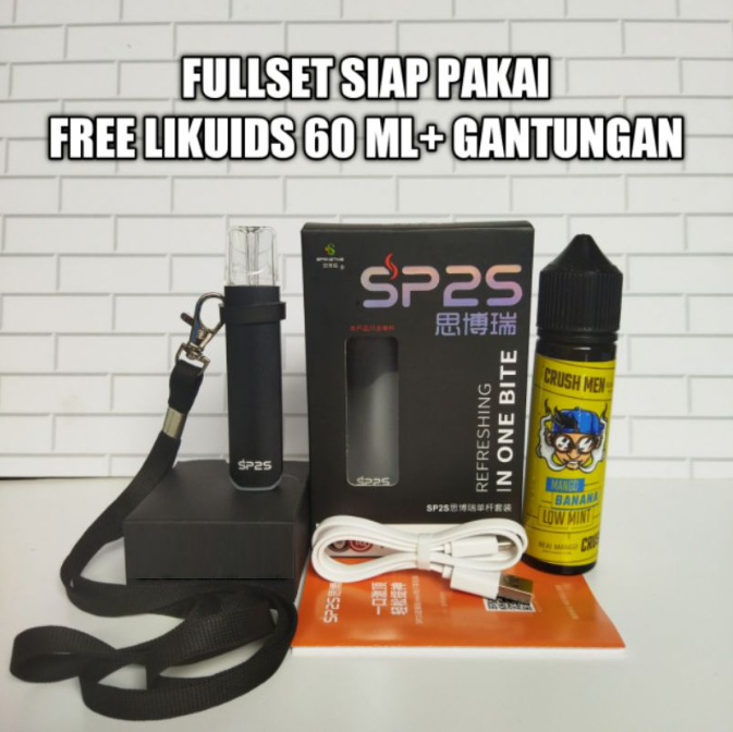 Vapee SP2S Pod Kit Authentic Paket Lengkap Vapoor vaporpod Vape1 pods fullset vapepodmod mini ...