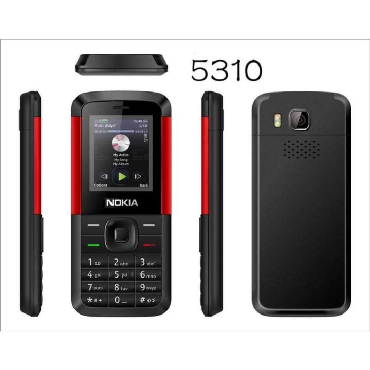 N0kia 5310 Dual-SIM 2.4'' Display Keypad Phone Feature phone Basic Phone Complete Package ...