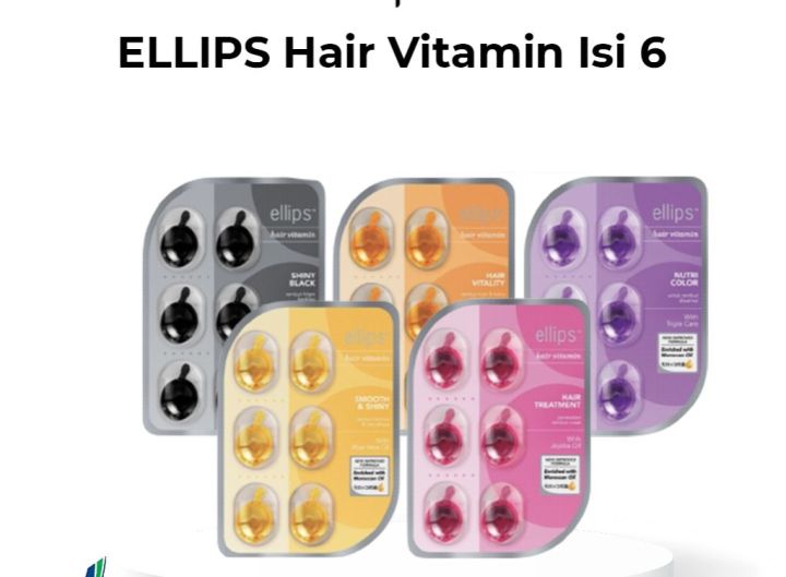 Ellips Hair Vitamin Isi 6 elips / elip & Miranda Vitamin isi 6 | Lazada ...