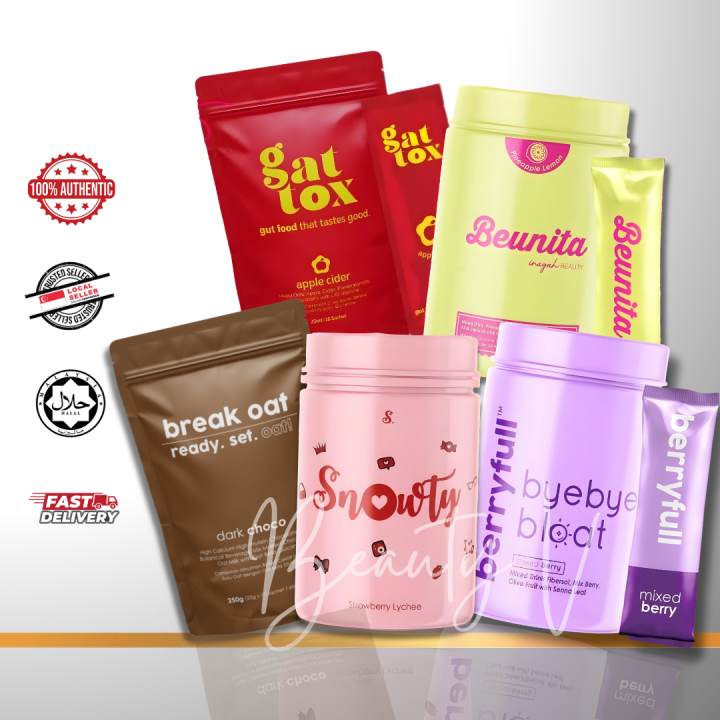 Inayah Beauty Berryfull | Break Oat | Guttox | Break Oat | Hazelnut ...