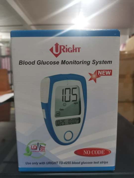 Blood Glucose Monitoring System URight | Lazada PH