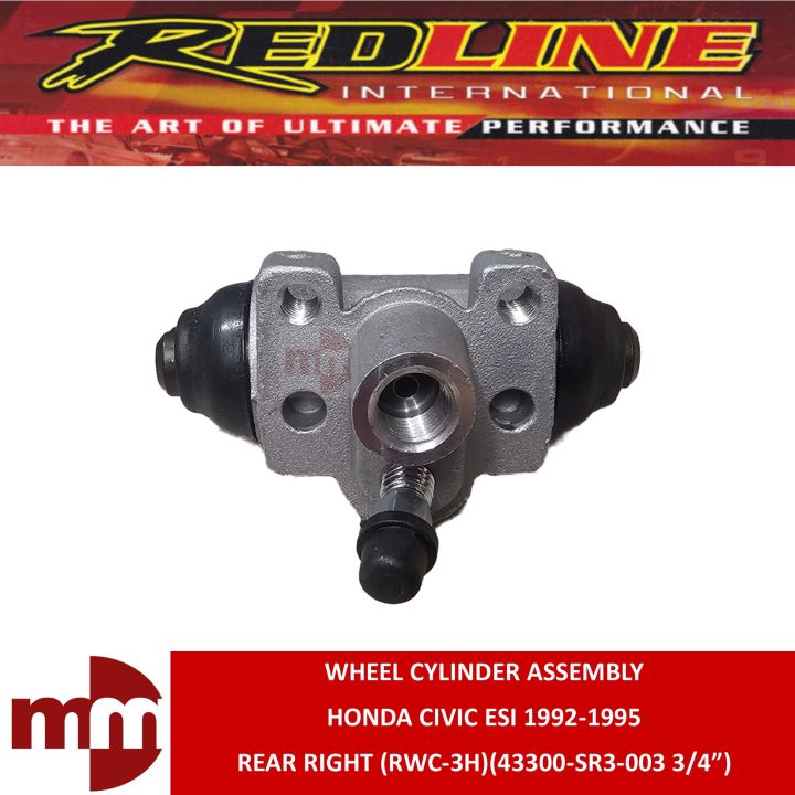 REDLINE Wheel Cylinder Assembly for HONDA CIVIC ESI 1992-1995 REAR ...