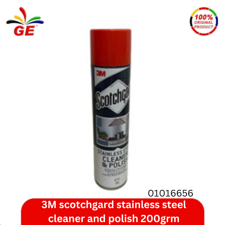 3M scotchgard stainless steel cleaner and polish 200grm - 01016656 ...