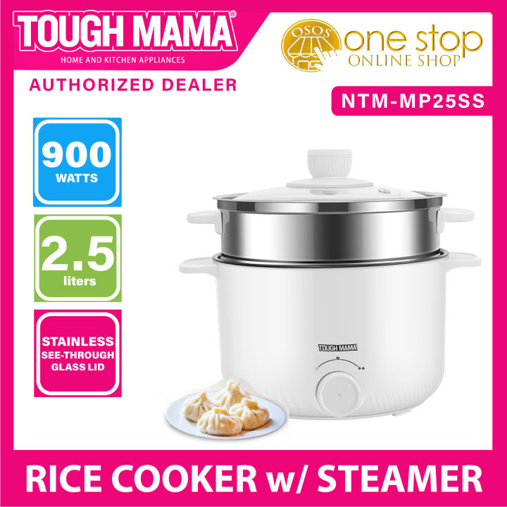 Tough Mama Original 2.5L Multi-Function Cooker | Electric Multi-Pot Multicooker NTM-MP25SS ...