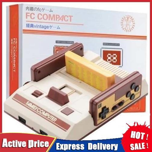 Family Computer FC Compact 8 Bit Retro Video Game Console 132-in-1 ...