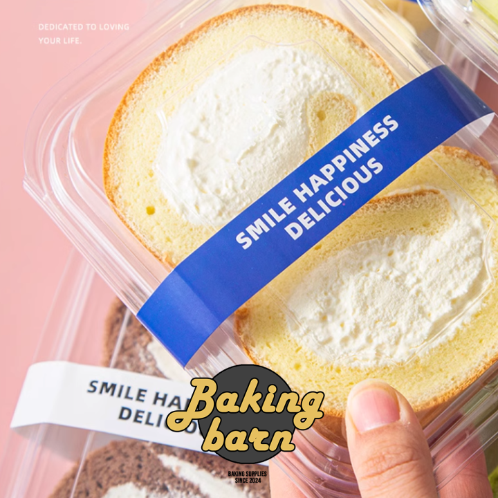 Baking Barn กล่องม้วนสวิส กล่องเค้ก กล่องอบ (พร้อมสติกเกอร์) สินค้า ...