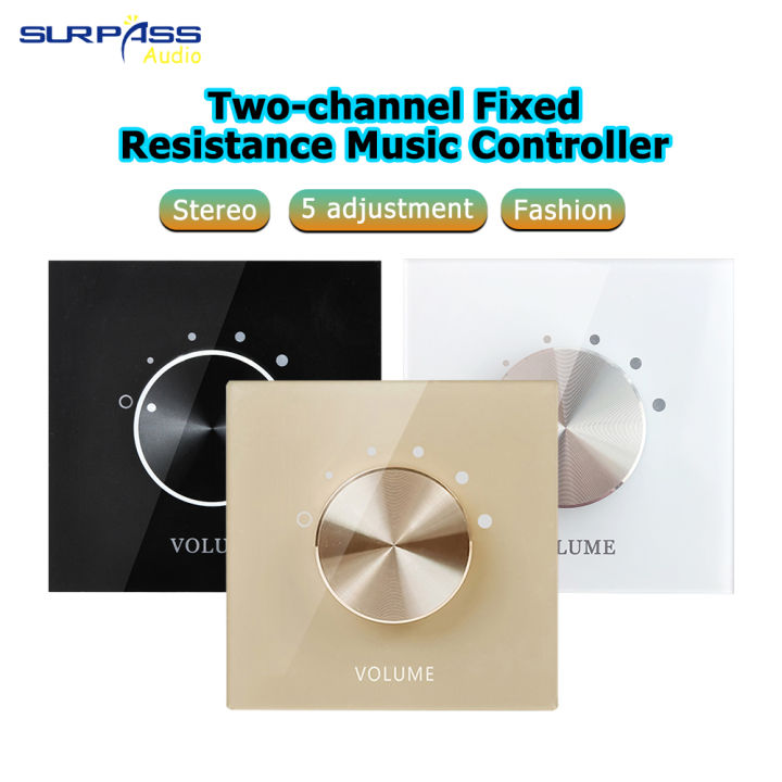 Tuning Switch Sound Control Panel Volume Controller 4-8ohm Five Segment ...