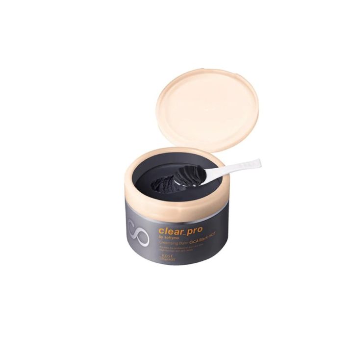 KOSE COSMEPORT Softymo Clear Pro Cleansing Balm Cica Black Ex 90G | Lazada