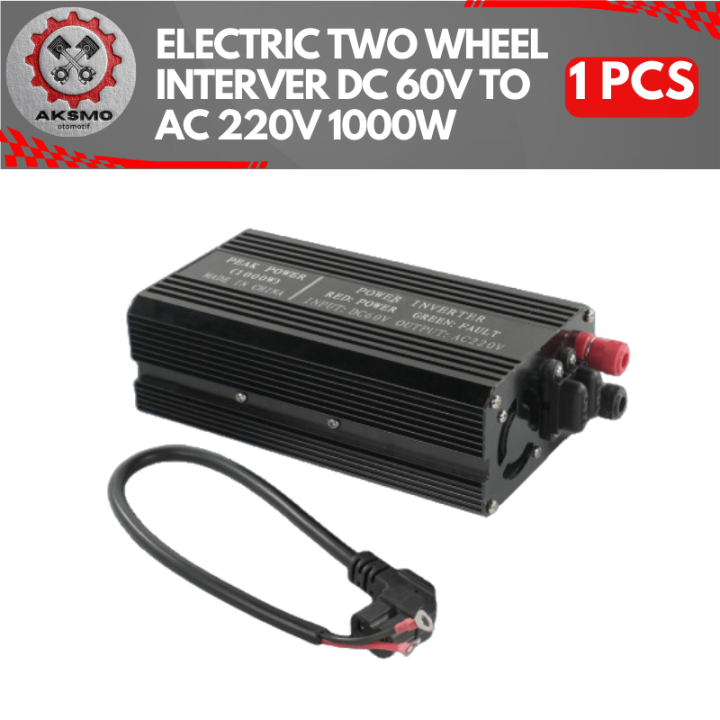 Electric Wheel Inverter DC 60V to AC 220V 1000W | Lazada Indonesia