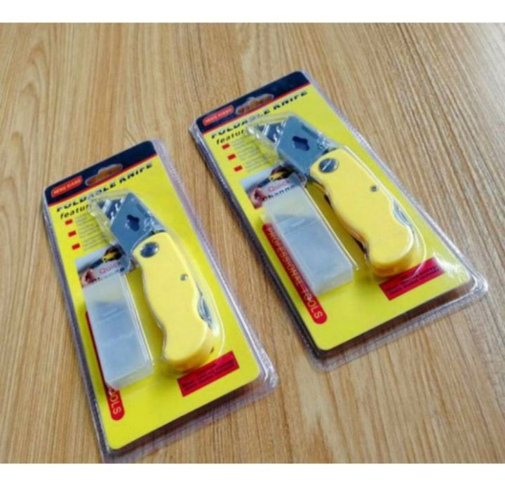 Folding CUTTER Utility CUTTER Aluminum Alloy Wallpaper Blade Carpet ...