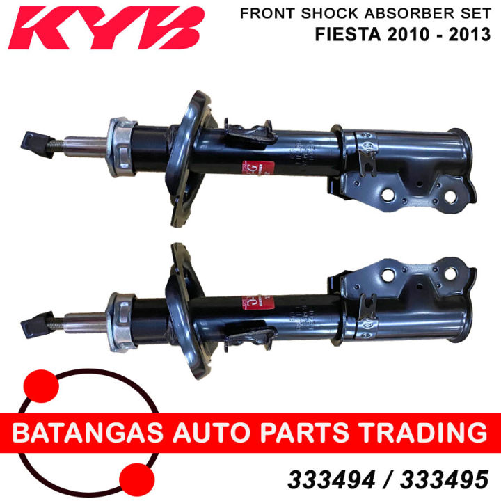 KYB FRONT SHOCK ABSORBER (SET) Ford Fiesta 2010-2013 Part No: 333494 / ...