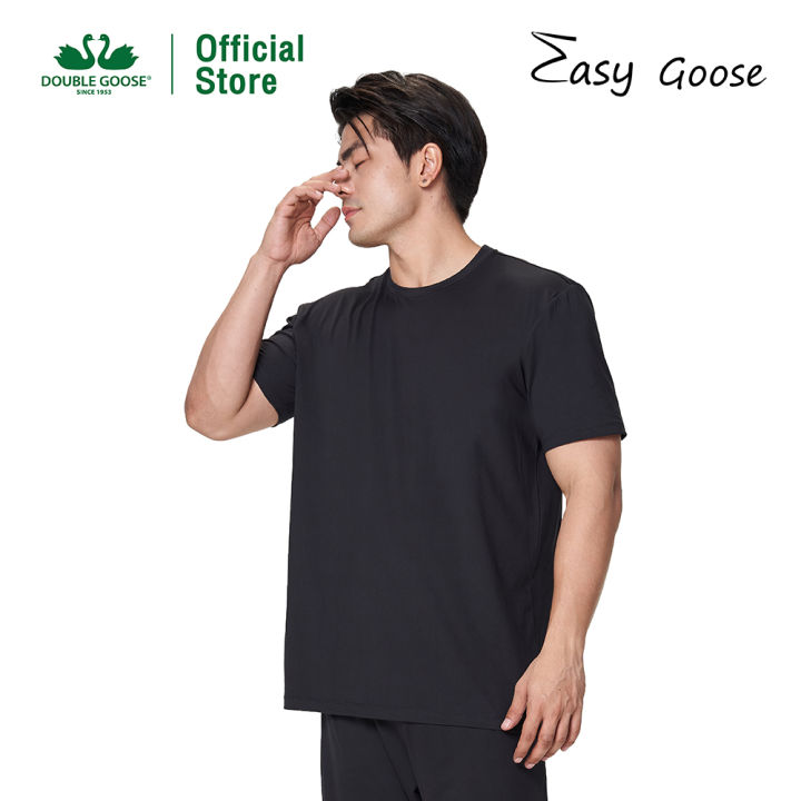 ห่านคู่ เสื้อยืดคอกลม รุ่น Easy Goose | Lazada.co.th