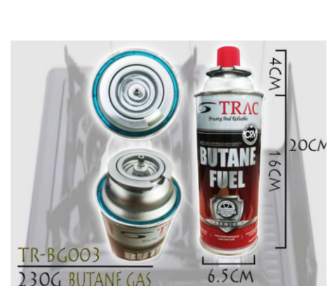 1 Can Butane Fuel Cartridge for Portable Gas Stove Camping Picnic Tin ...