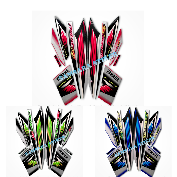 STICKER STRIPING MOTOR NOUVO Z 2005 STANDAR FULL SET | Lazada Indonesia