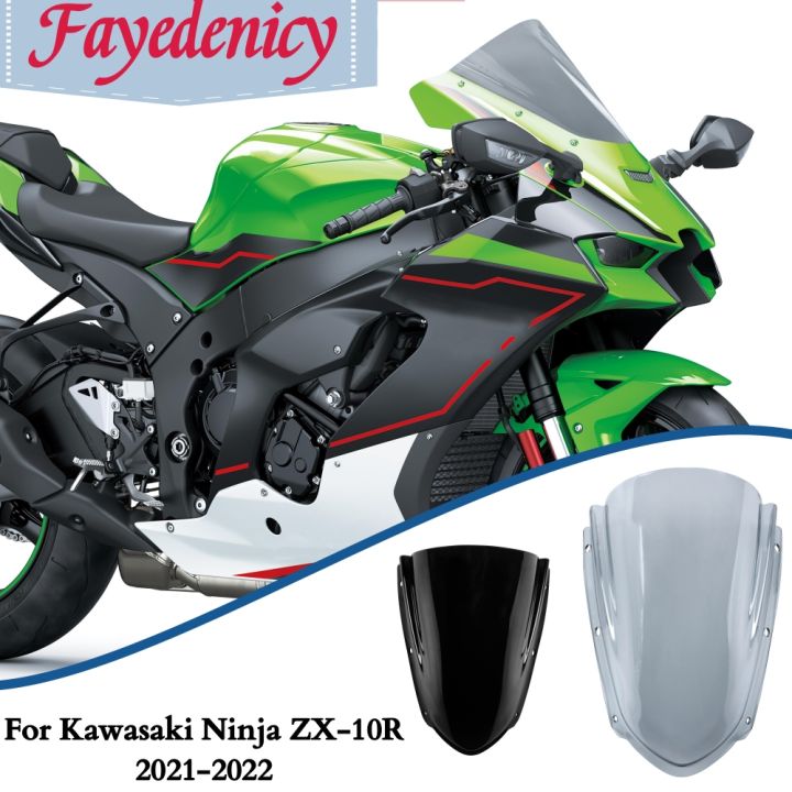 ZX10R Windscreen Windshield Viser VIsor For Kawasaki Ninja ZX-10R 2021 2022 2023 ZX 10R ...