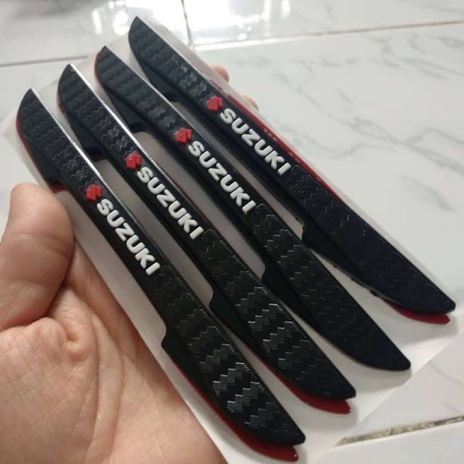 DOOR GUARD MOBIL SLIM HITAM DENGAN LOGO SUZUKI FOR APV | Lazada Indonesia