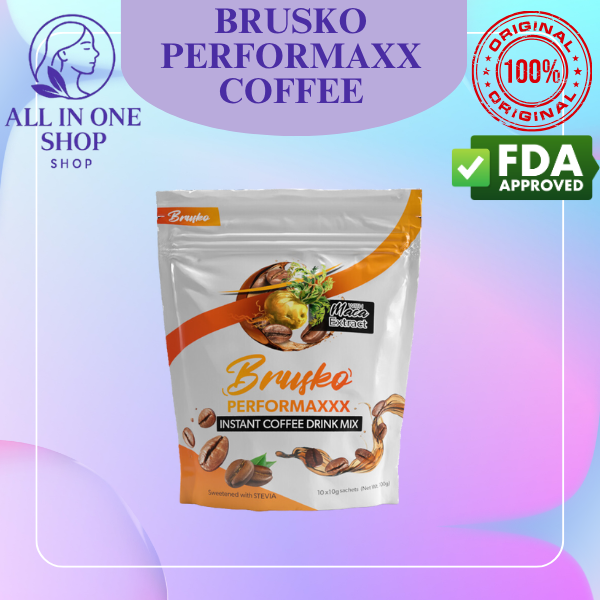 SACHET Brusko Performaxxx Coffee Extreme Tongkat Ali Maca Extract ...