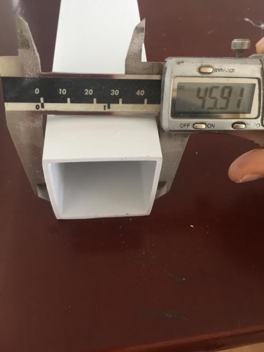Fiona Fang PVC square pipe plastic pipe PVC pipe square white hard pipe ...